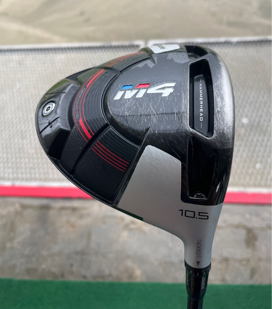 TaylorMade Golf M4 Driver 10.5°, Sports Equipment, Sports & Games, Golf ...