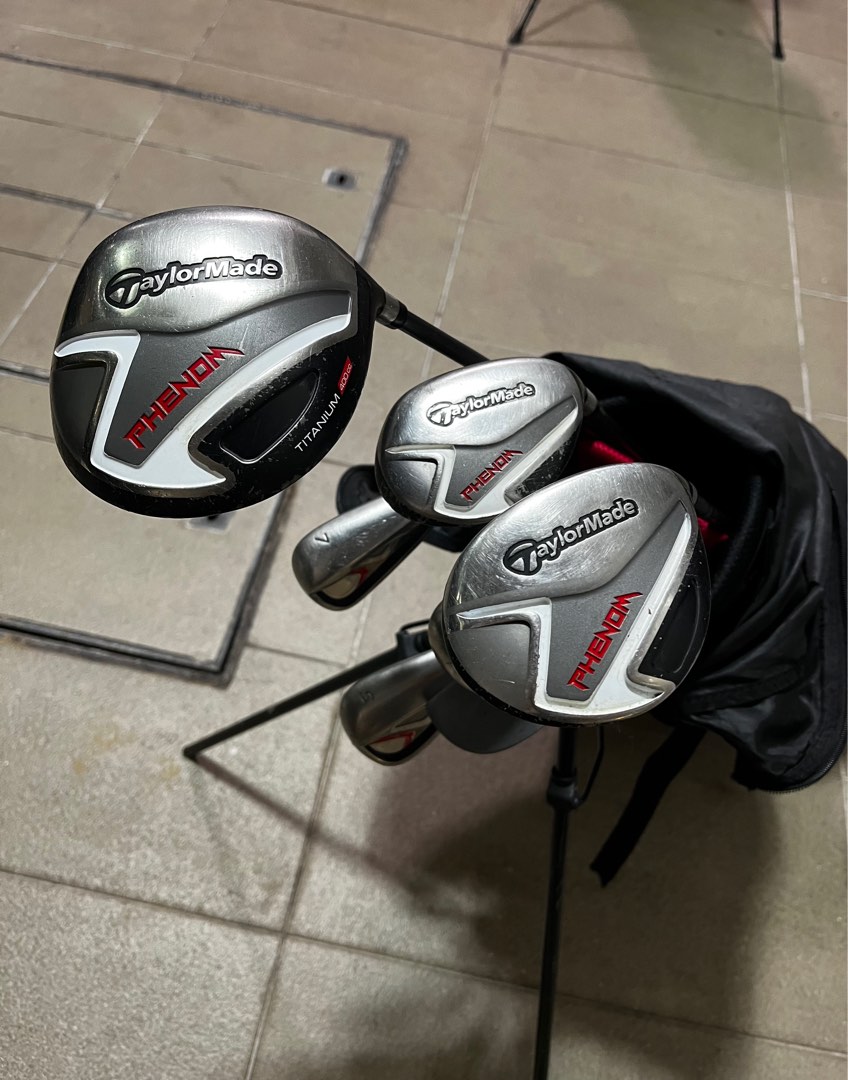 Taylormade Junior Golf Set 8+, Sports Equipment, Sports & Games, Golf ...