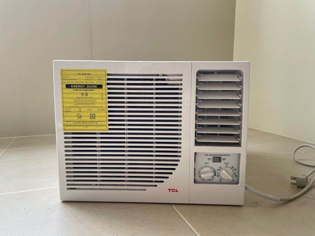 TCL Window Type Aircon, TV & Home Appliances, Air Conditioning and ...