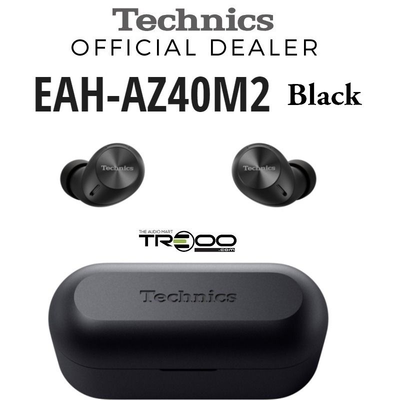 Technics EAH-AZ40M2 TWS Wireless Bluetooth Noise-Cancelling In-Ear Earphone With Mic, Audio ...