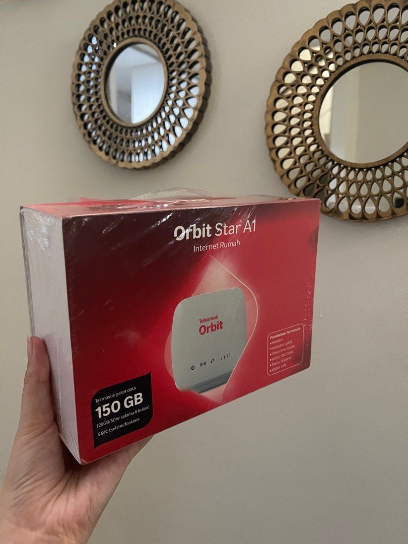 Telkomsel Orbit Star A1 Modem Router 4G WiFi High Speed Free Kuota ...