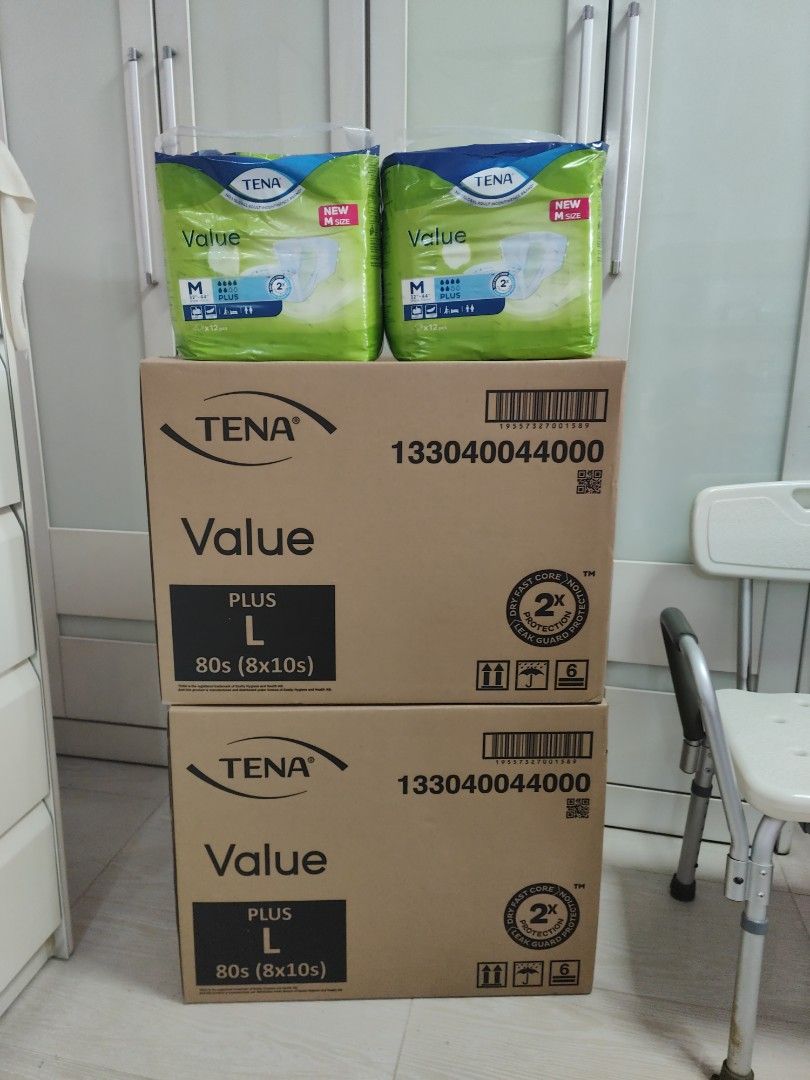 TENA Adult Diapers (Various), Health & Nutrition, Assistive & Rehabilatory Aids, Adult ...