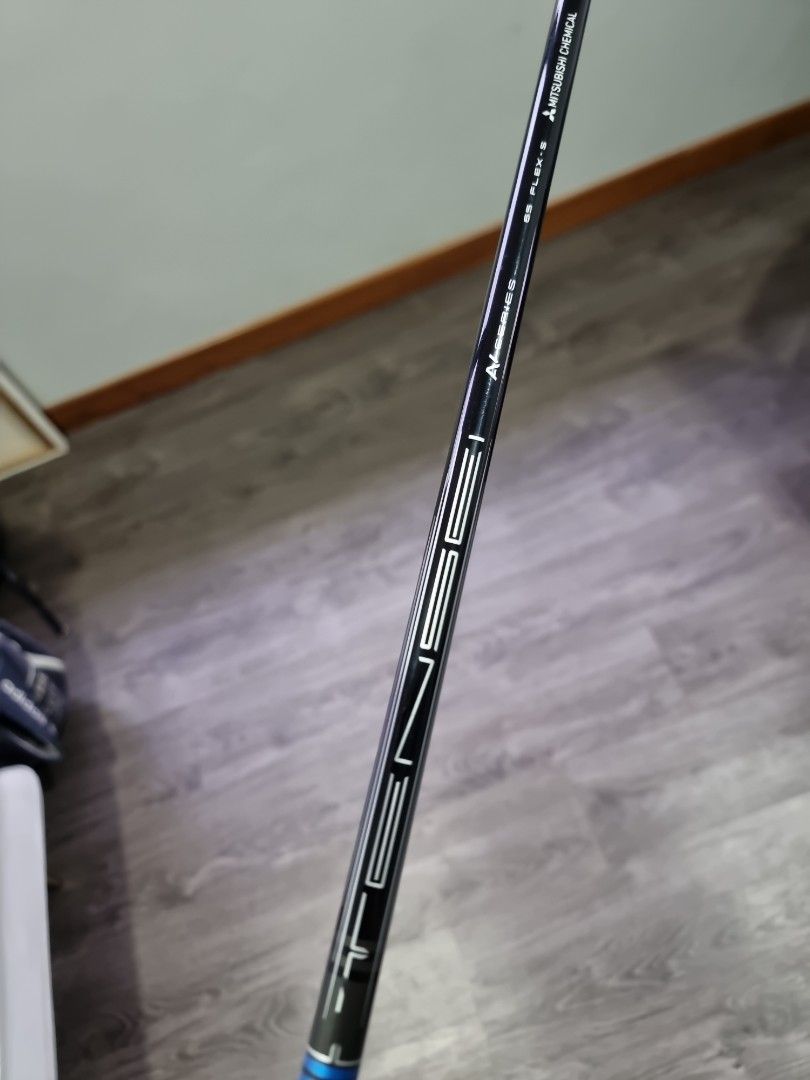 TENSEI AV series Blue 65 Stiff Flex Driver Shaft Golf Titltiest Adapter ...