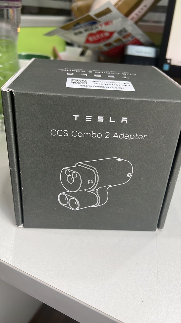 Tesla ccs combo 2 adapter, 汽車配件, 改裝、內外零件 - Carousell