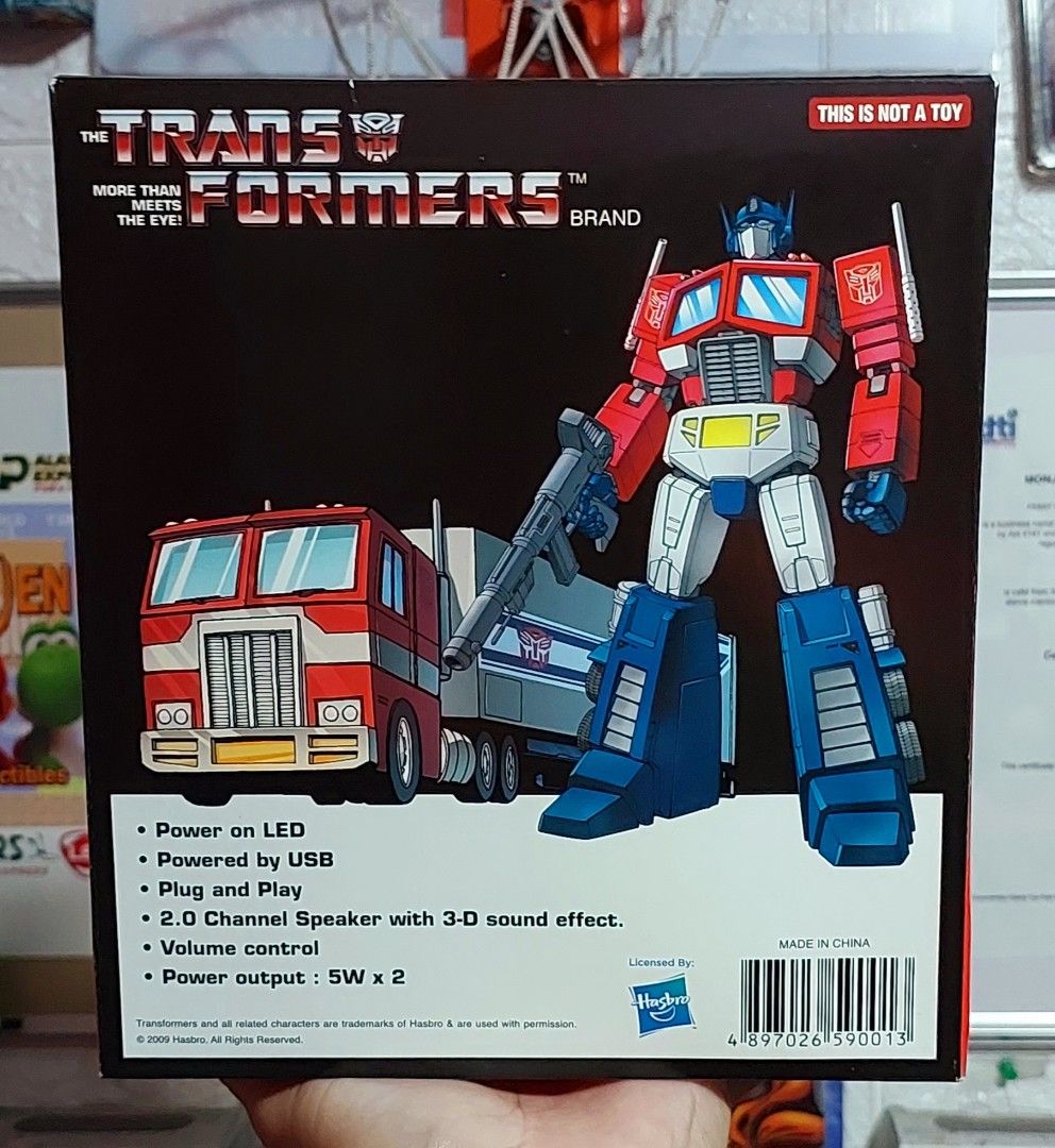 TF G1 Classic OPTIMUS PRIME COMPUTER SPEAKER, Hobbies & Toys ...