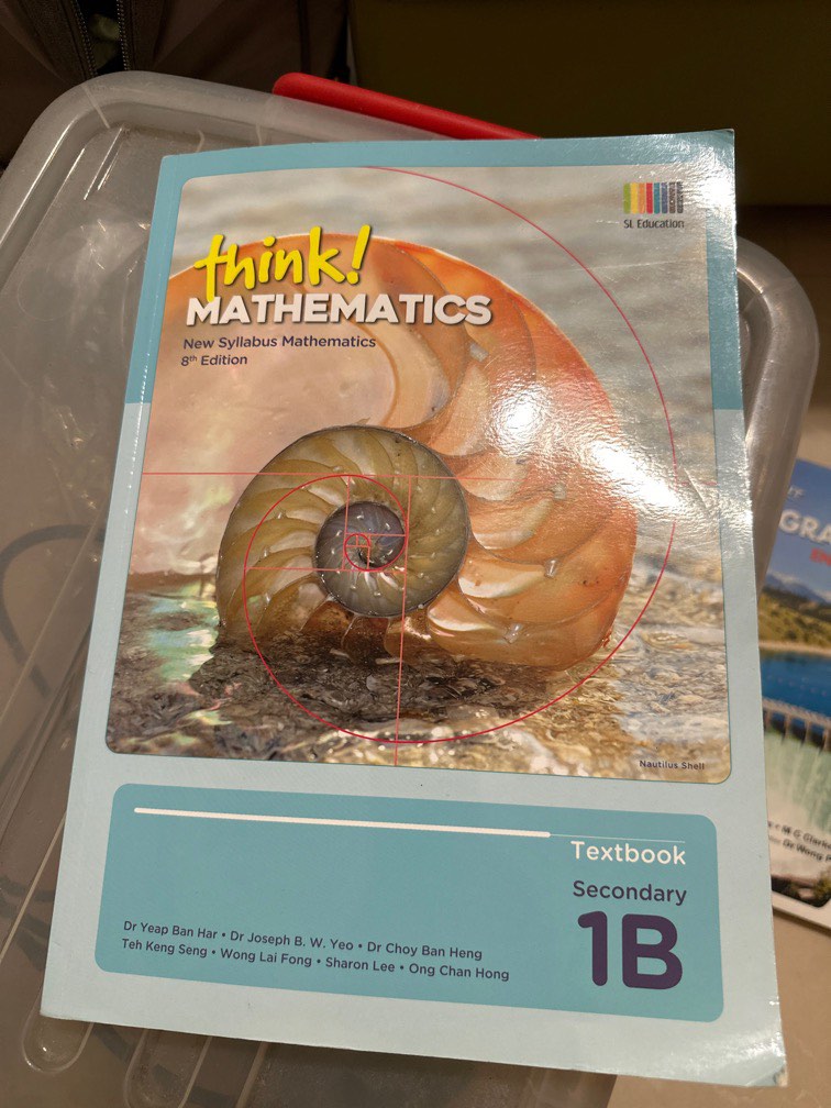 Think! Mathematics textbook secondary 1B, Hobbies & Toys, Books ...