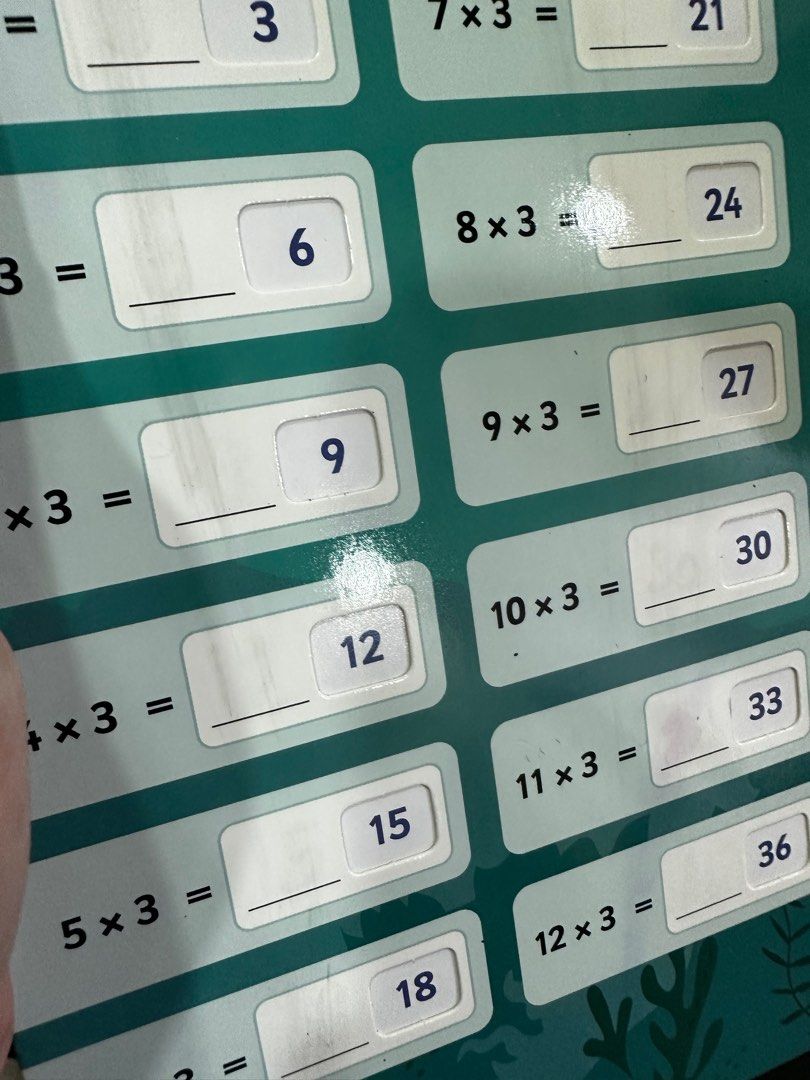 Times table pull the tap flash cards, Hobbies & Toys, Books & Magazines ...