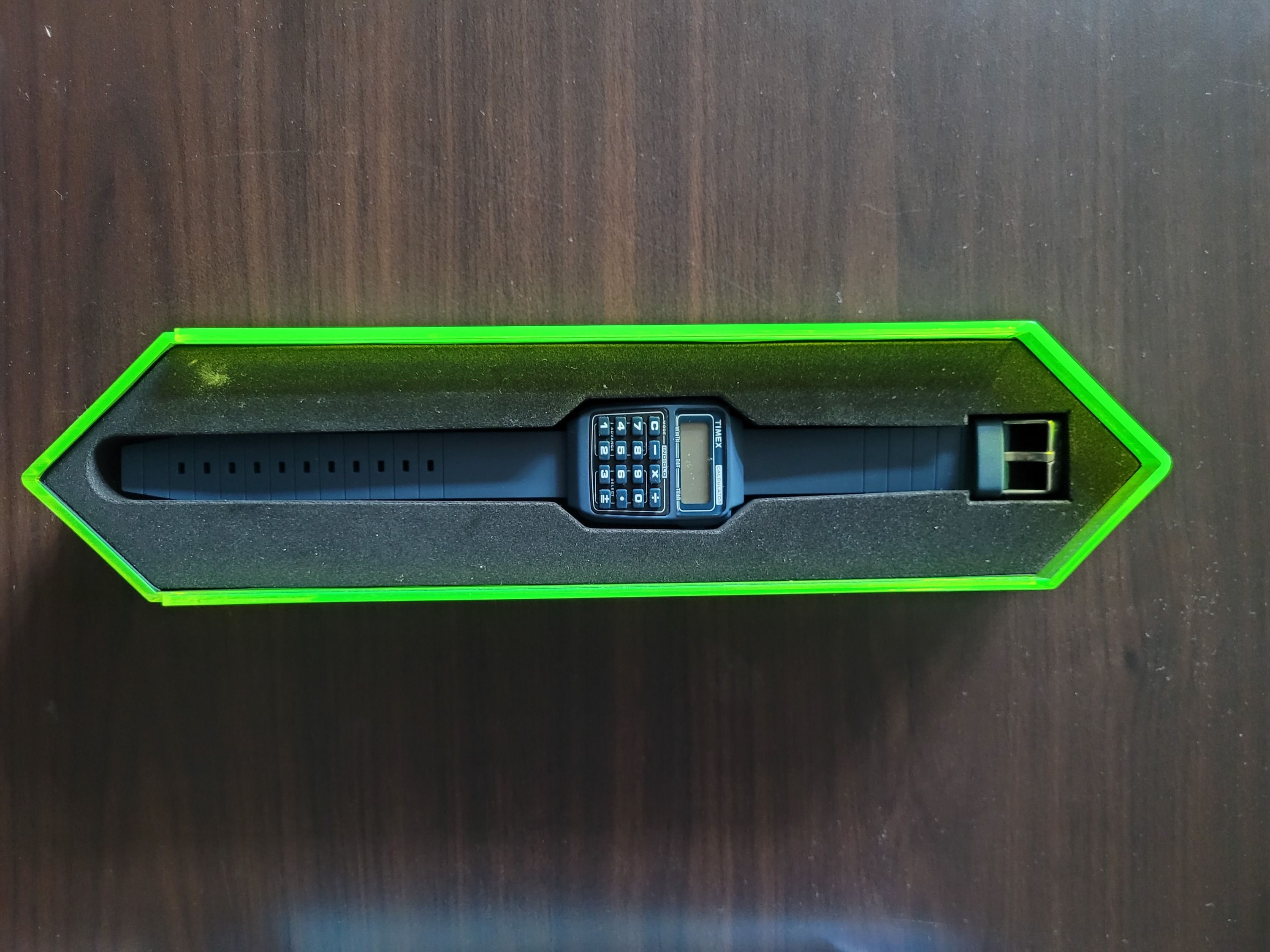 Timex 80 Classics Calculator Watch Indiglo, Luxury, Watches on Carousell