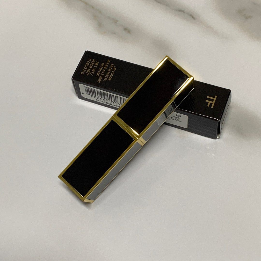 Tom Ford Lipstick Matte #24 Marocain 3.3g, Beauty & Personal Care, Face ...