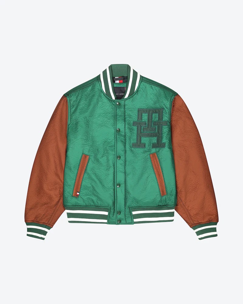 Tommy Hilfiger TH Monogram Bonded Jacket, Women's Fashion, Coats ...