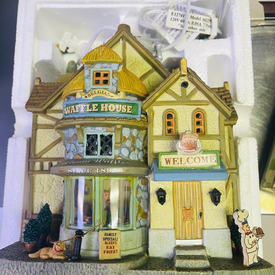 TP-LEMAX Signature Collection Belgian Waffle House (WITHOUT BULB ...