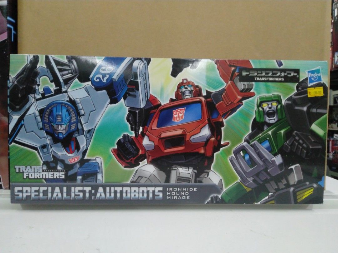 Transformers Specialist Autobots Mirage Ironhide and Hound, Hobbies & Toys, Toys & Games on ...