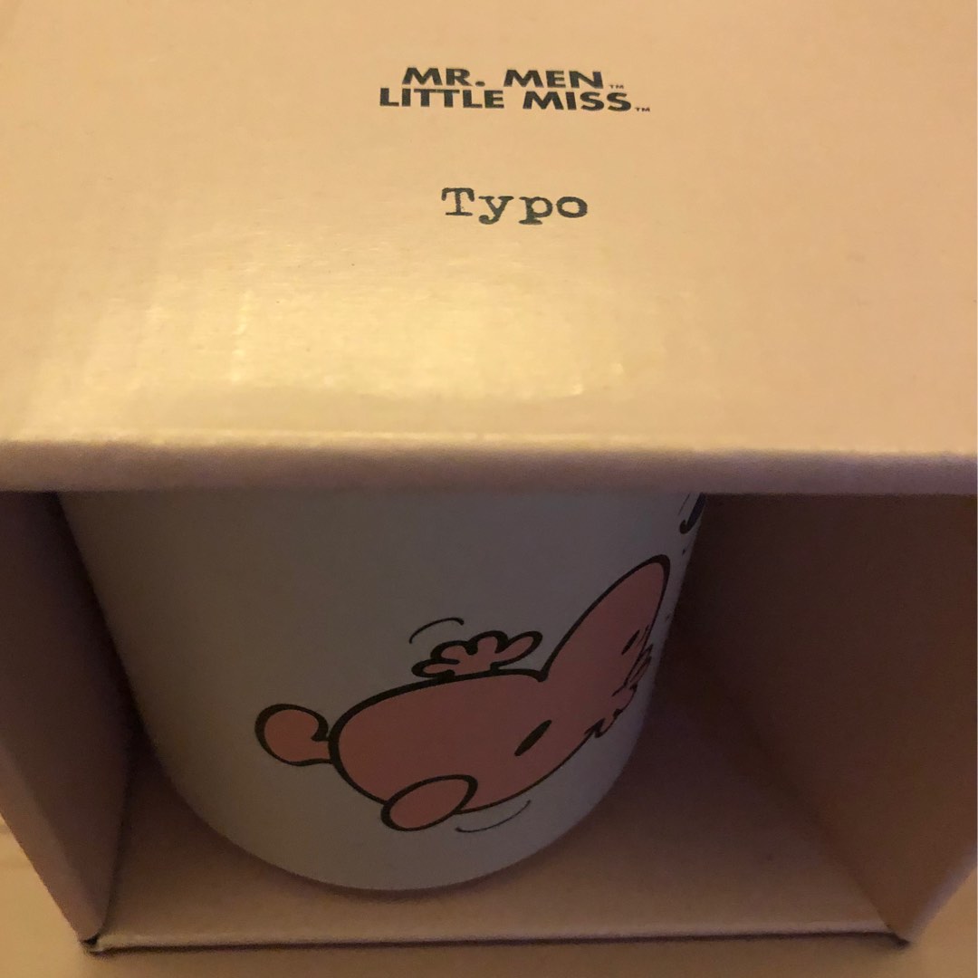 TYPO MR MEN MUG, Furniture & Home Living, Kitchenware & Tableware ...