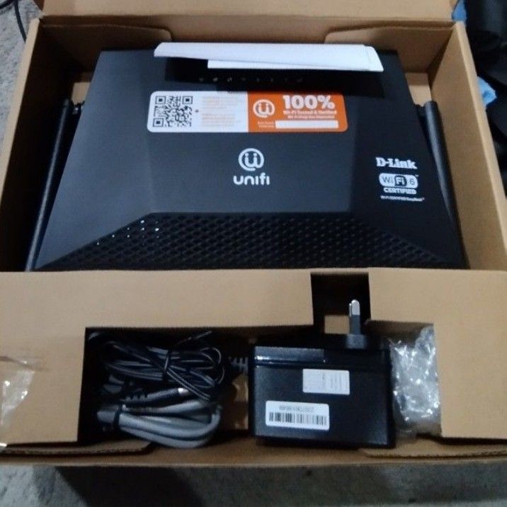 Unifi router mesh wifi6 ax3000, Computers & Tech, Parts & Accessories ...