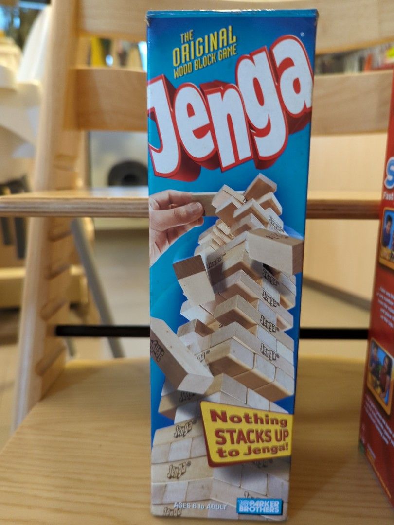 Uno Stacko /Jenga, Hobbies & Toys, Toys & Games on Carousell