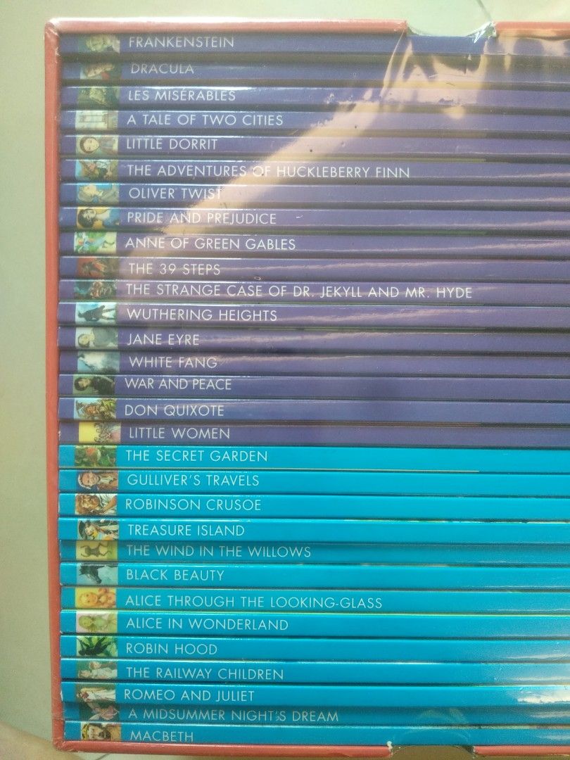 Usborne My Reading Library Classics Box Set Collection (30 books ...