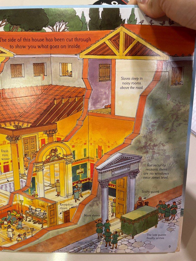 Usborne See inside ancient rome, Hobbies & Toys, Books & Magazines ...