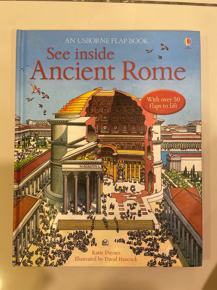 Usborne See inside ancient rome, Hobbies & Toys, Books & Magazines ...