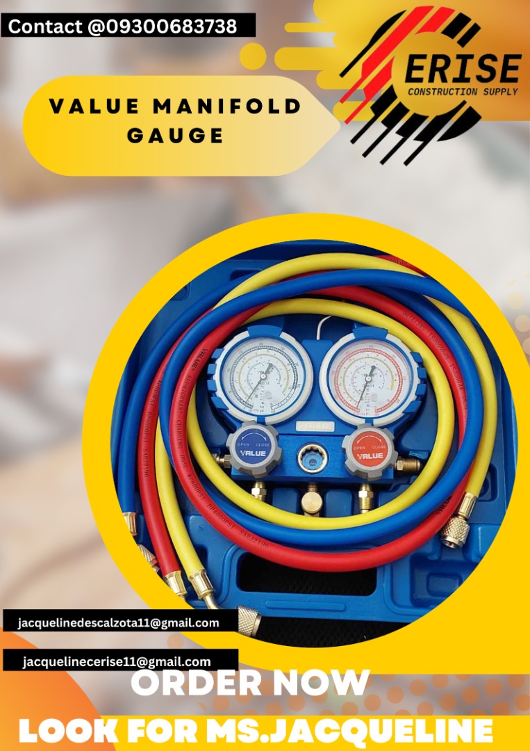 value manifold gauge, Commercial & Industrial, Construction Tools ...