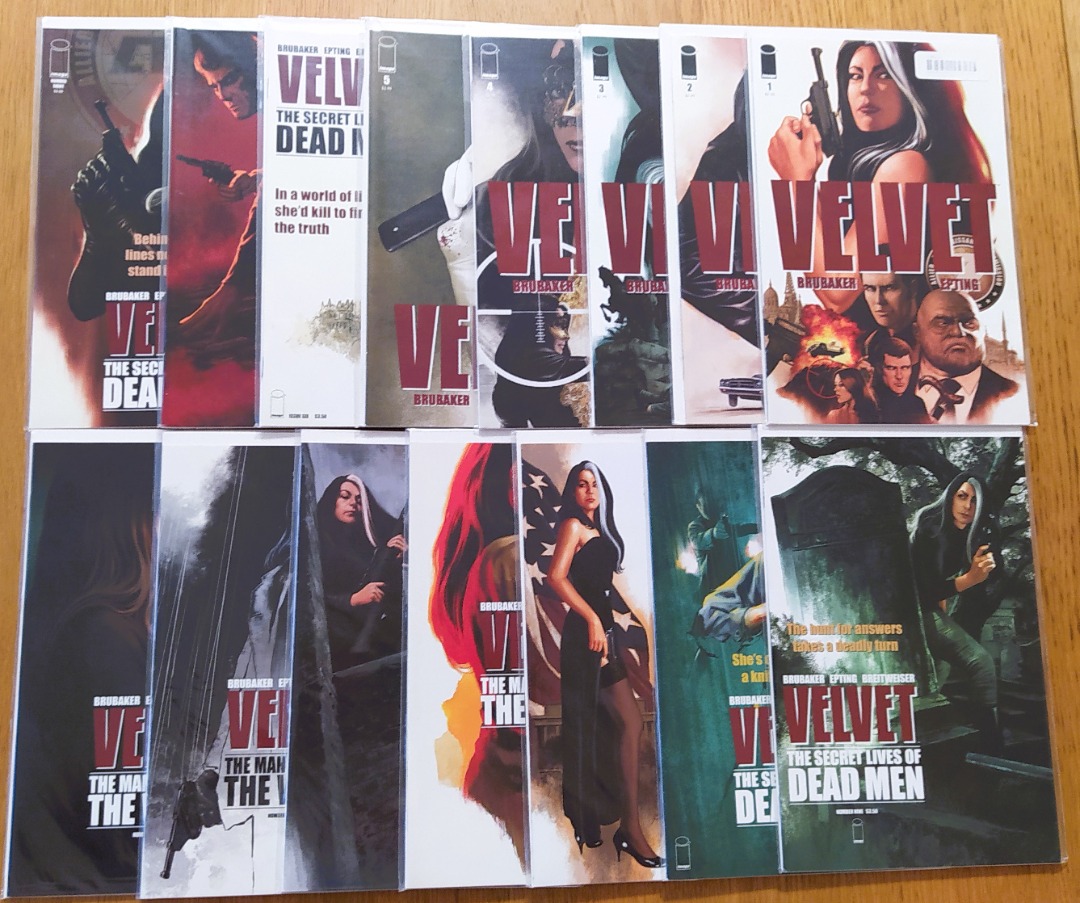 Velvet (#1 to #15 complete) by Ed Brubaker & Steve Epting * image ...