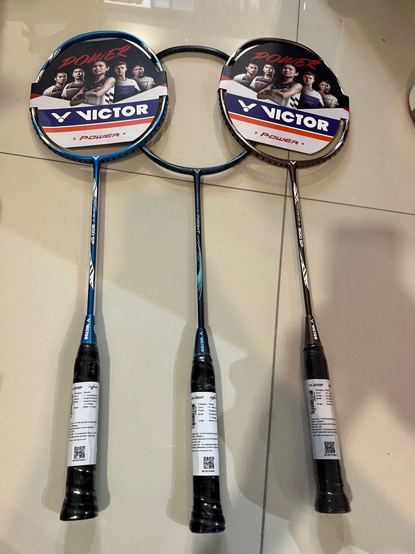 Victor badminton rackets , Sports Equipment, Sports & Games, Racket ...