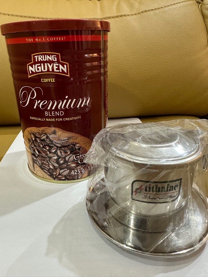 Vietnamese Coffee Set - Premium Trung Nguyen, Food & Drinks, Beverages ...