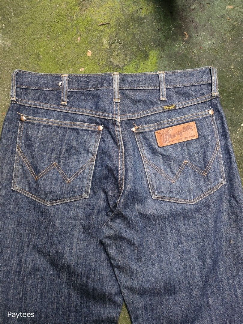 vintage Wrangler western jeans, Men's Fashion, Bottoms, Jeans on Carousell