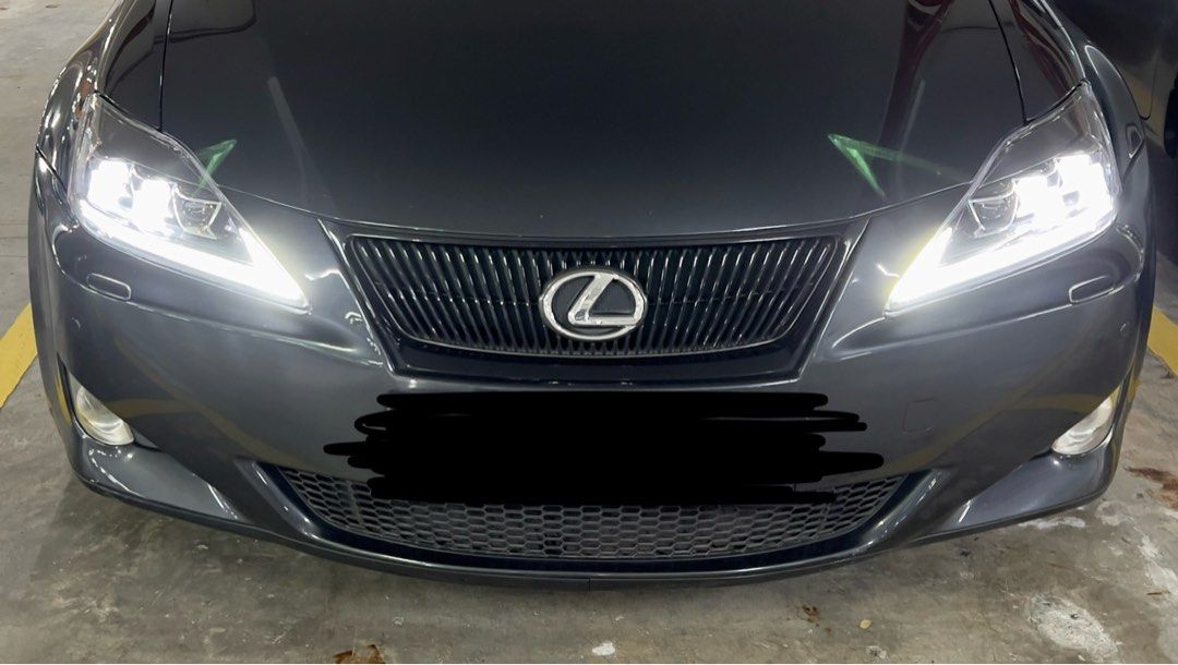 Vland Lexus IS250 Triple Projector Headlamp with Signal Running, Auto ...
