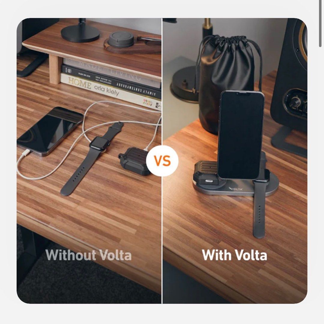 VOLTA ANCHOR 3-in-1 Wireless Stand (MagSafe Compatible), Mobile Phones ...