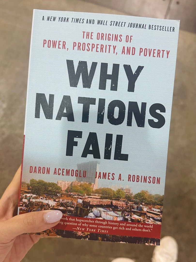 Why Nations Fail by Daron Acemoglu and James Robinson, 興趣及遊戲, 書本 & 文具 ...