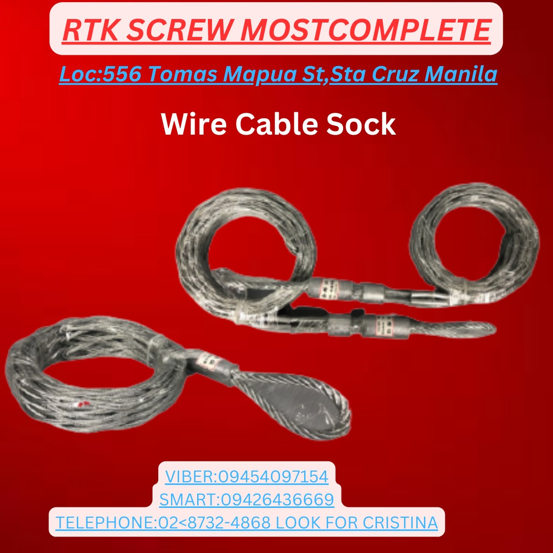 Wire Cable Sock, Commercial & Industrial, Construction Tools ...