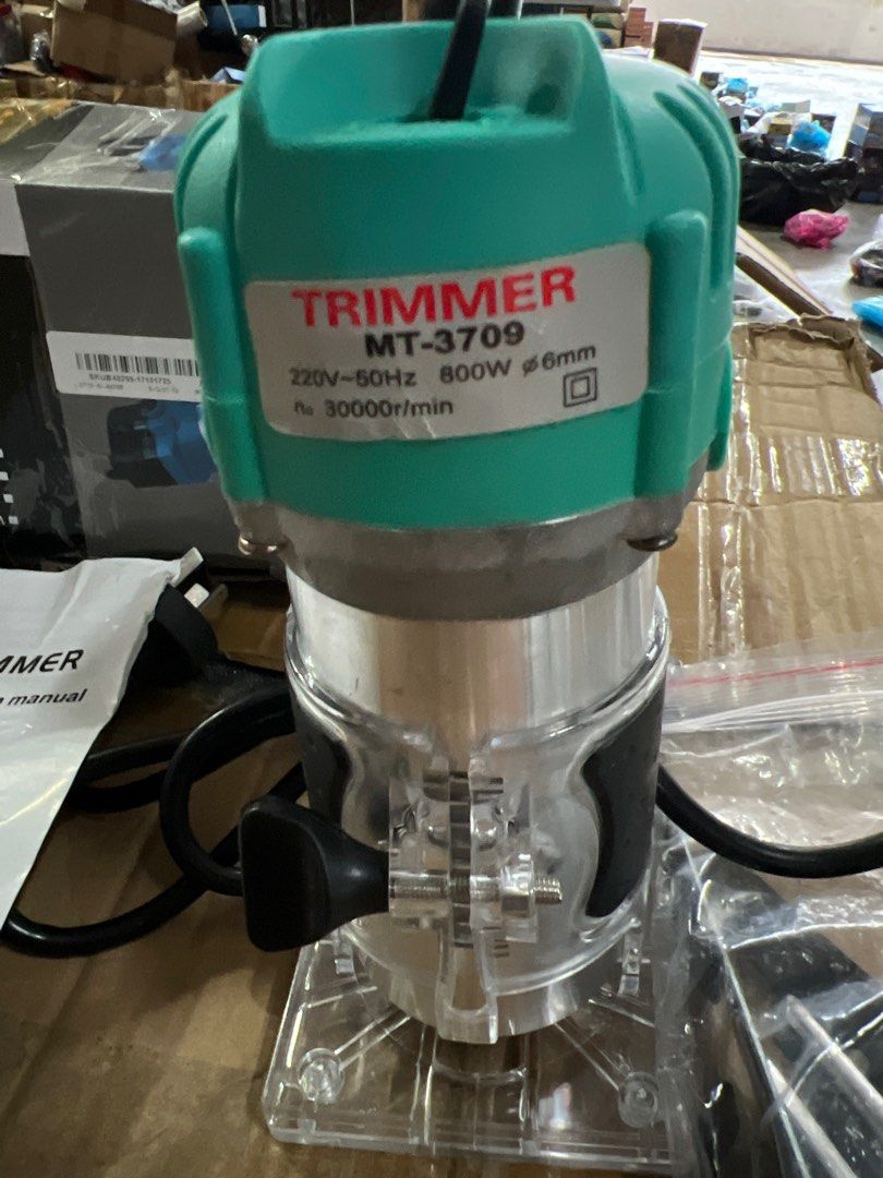 Wood trimmer MT-3709 800w, Furniture & Home Living, Home Improvement ...