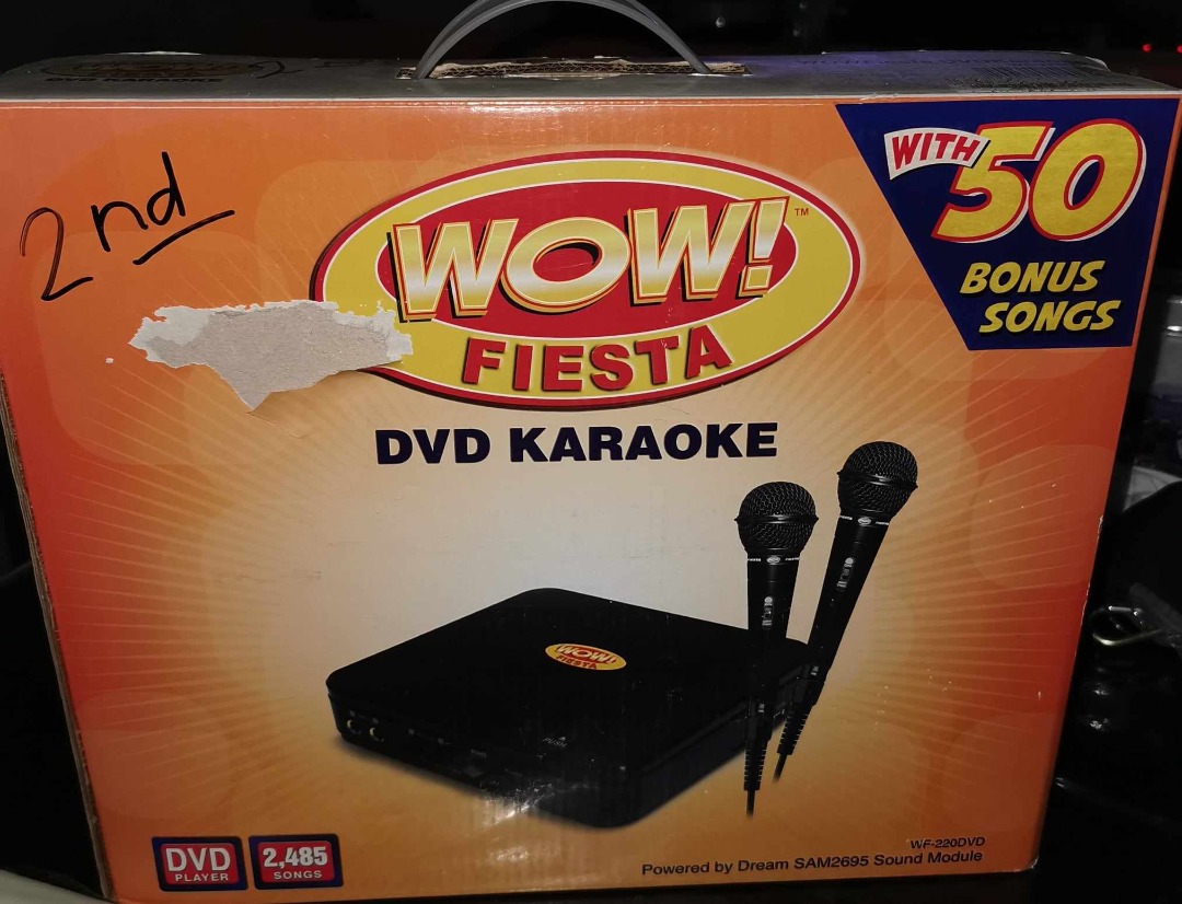 Wow Fiesta DVD Karaoke Magic Sing on Carousell