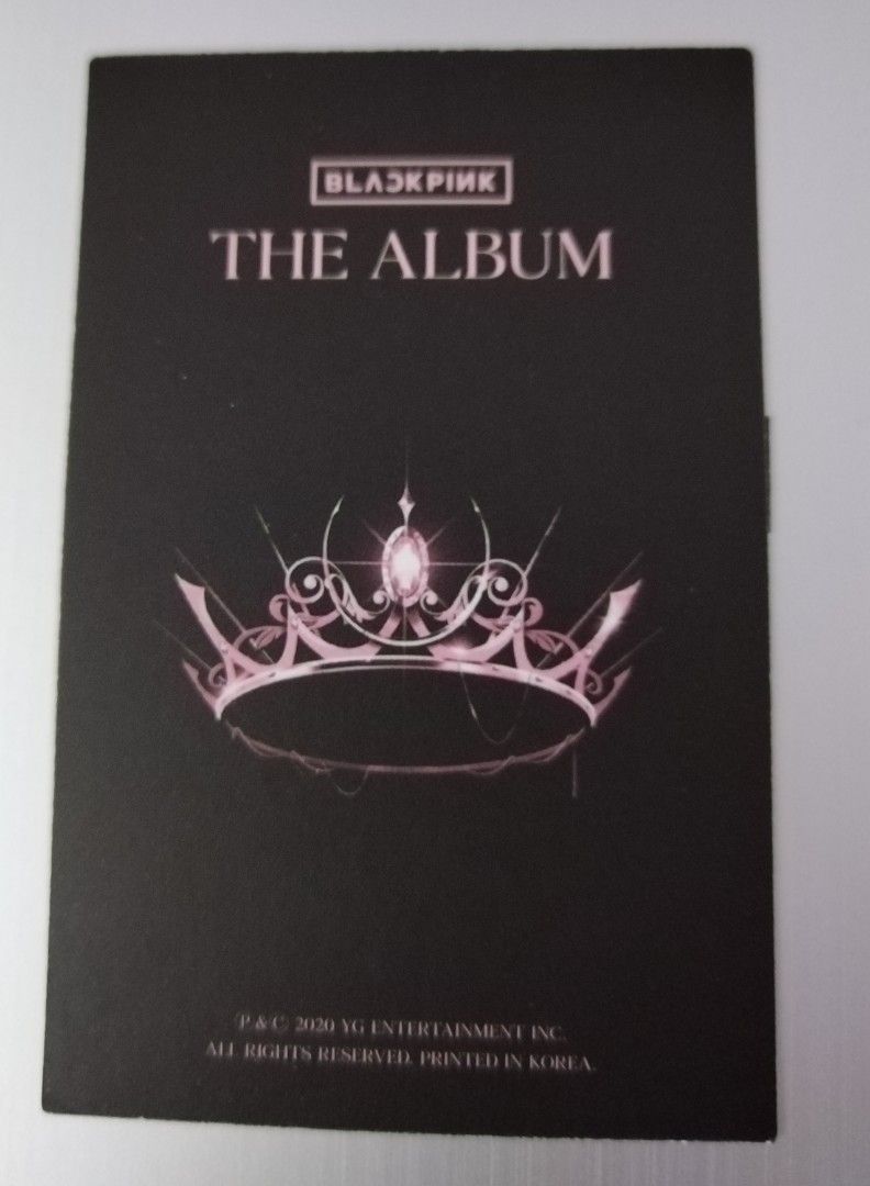 [WTS] Blackpink Lisa The Album Photocard, Hobbies & Toys, Collectibles ...