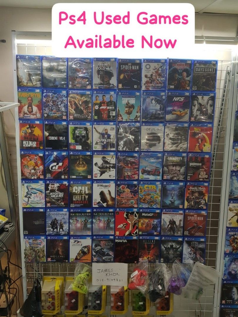 Wts Ps4 Used Games Start From Rm70 To Above!!!, Video Gaming, Video Games, PlayStation on Carousell