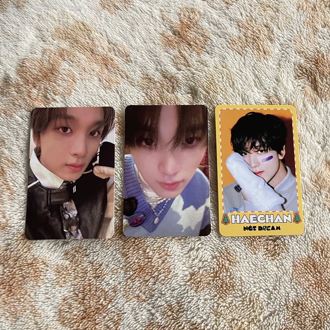 [wts/wtt] nct dream candy trading cards tcs ver a and b haechan jeno ...