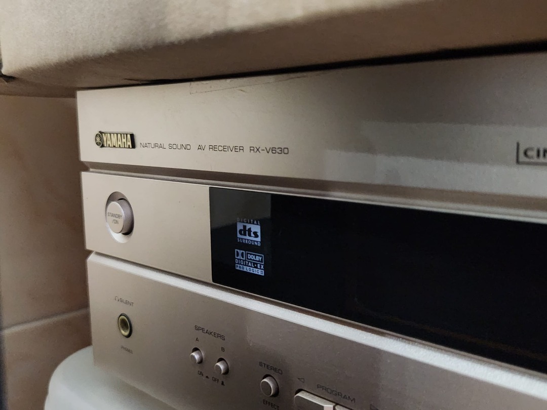 Yamaha Amplifier and Pure Acoustics Ex Series Speakers, Audio ...