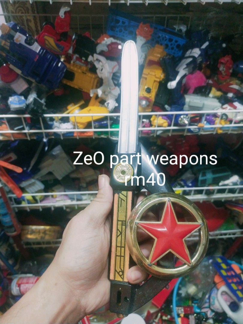 ZeO rangers weapons, Hobbies & Toys, Toys & Games on Carousell