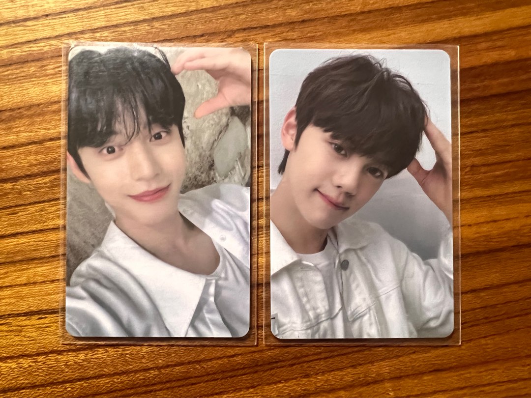 Zerobaseone ZB1 Jiwoong/Gyuvin Withmuu LD Dog Ears, Hobbies & Toys ...