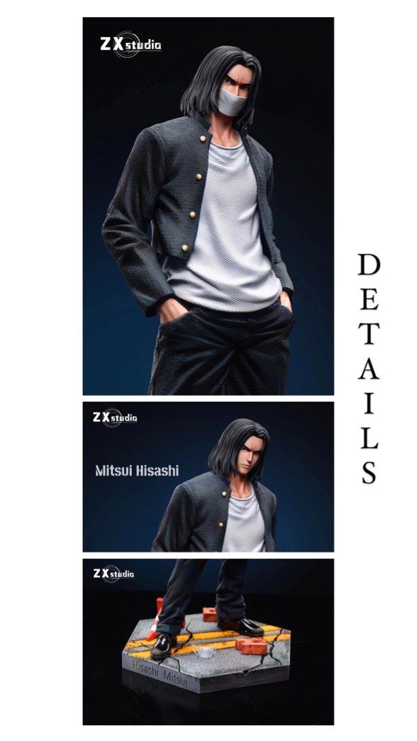 ZX Studio - Long Hair Hisashi Mitsui, Hobbies & Toys, Toys & Games on ...