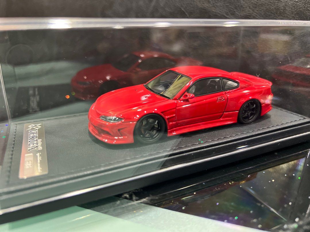1/43 IGNITION VERTEX S15 Silvia Red, Hobbies & Toys, Toys & Games on ...