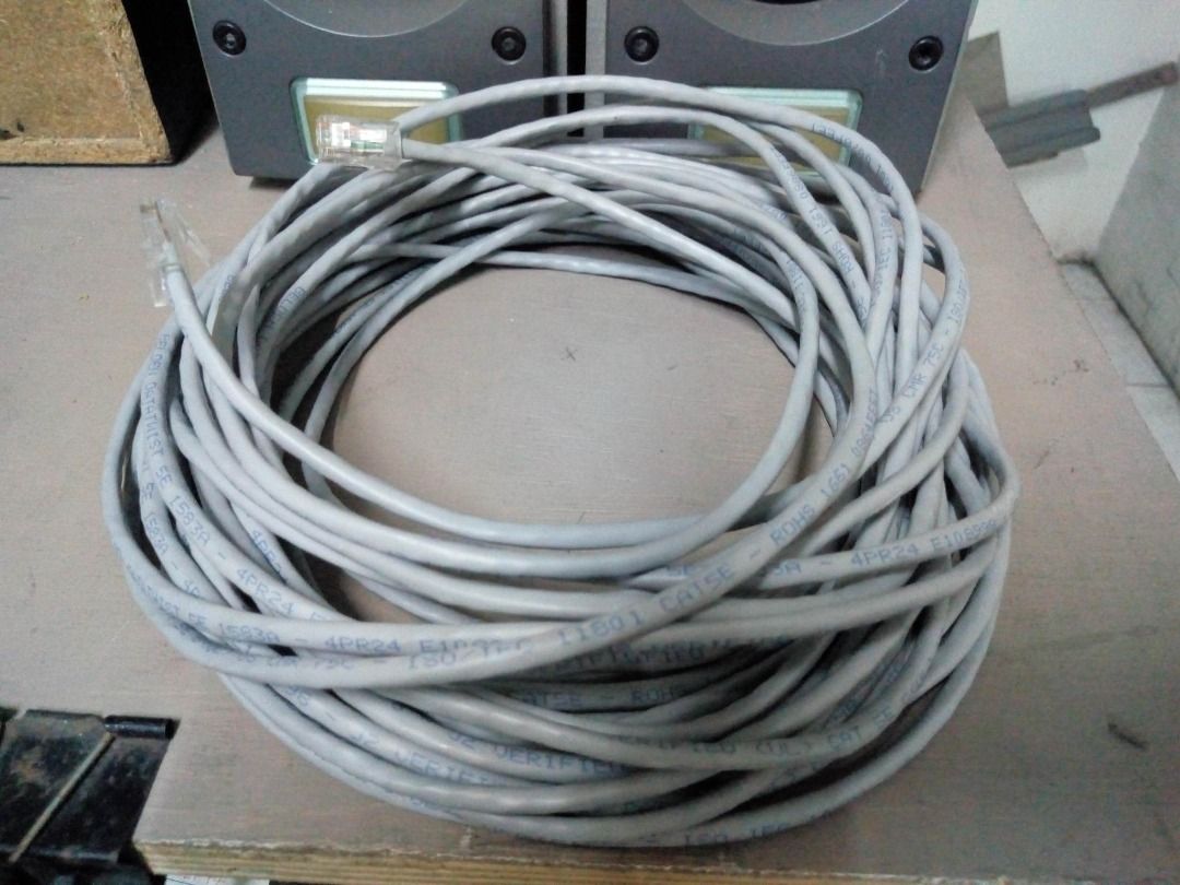 15-METER BELDEN CAT5E UTP CABLE - READY TO USE, Computers & Tech, Parts ...