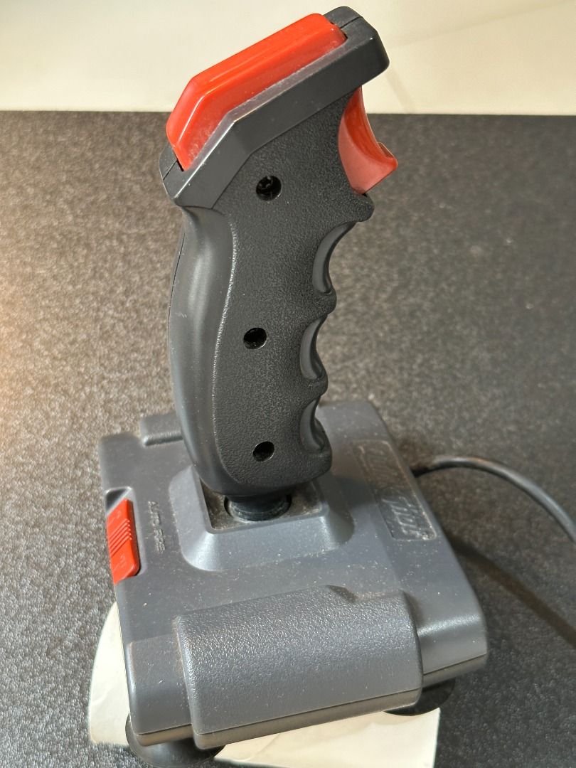 【懷舊玩具】1987。世嘉遊戲連射手制。quick shot XV。deluxe joystick controller。香港製造, 電腦 ...