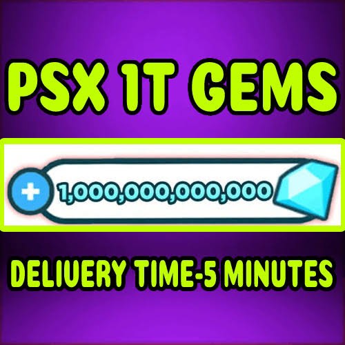 $15/1T Gems Pet Simulator X PSX Roblox (50T INSTOCK!), Video Gaming ...