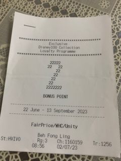 40 Fairprice bonus points NTUC Bonus Points, Tickets & Vouchers ...