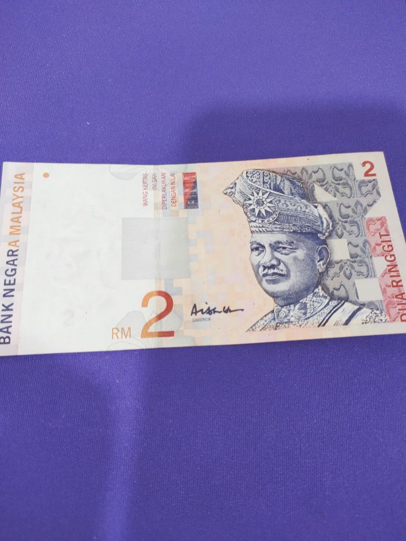 2 ringgit old note, Hobbies & Toys, Collectibles & Memorabilia ...