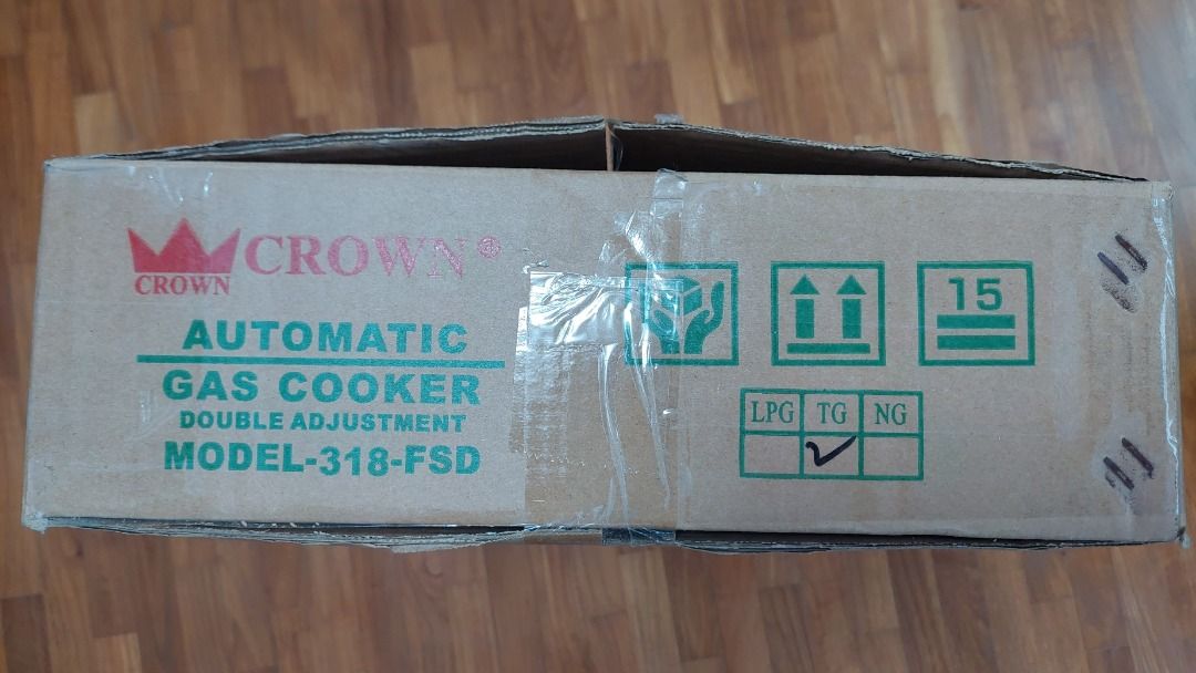 318 CROWN Table-top Gas Cooker (PUB), TV & Home Appliances, Kitchen ...