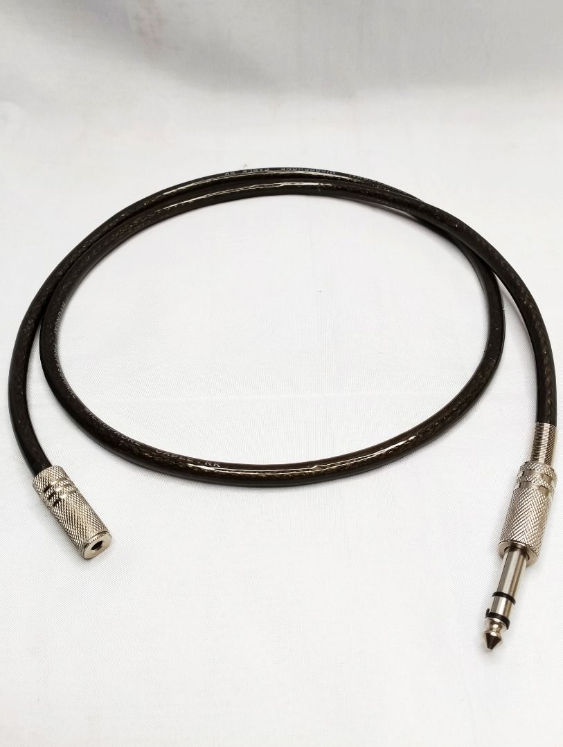 3.5mm FEMALE TRS STEREO to 6.35mm MALE TRS STEREO, BEST FOR MOBILE ...