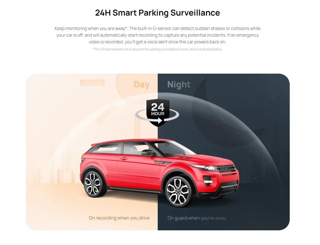 [SG STOCK] 70Mai A400, 1440P Quad HD DUAL-CHANNEL, WIFI Connection, 145 DEGREE FOV, APP-CONTROL ...