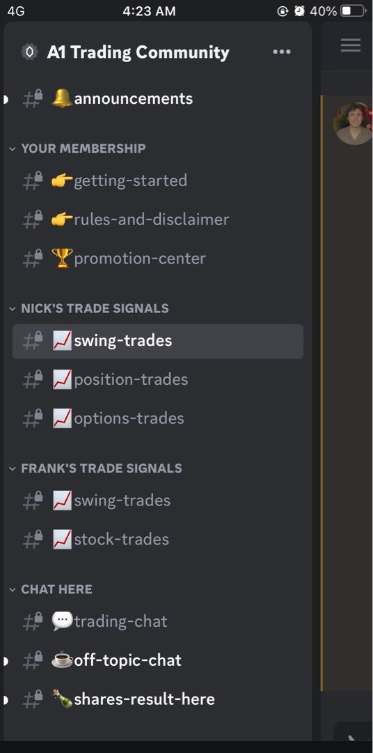 A1 Trading Discord Server, Announcements on Carousell